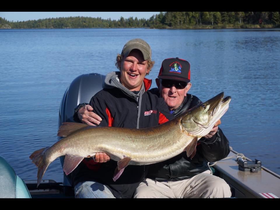 Congrats to Ed Schane on his catch! « Alexander's on Rowan Lake